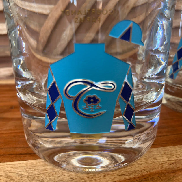 SANTA ANITA WC - Custom Silks Rocks Glasses set/2 – Ignition Studio